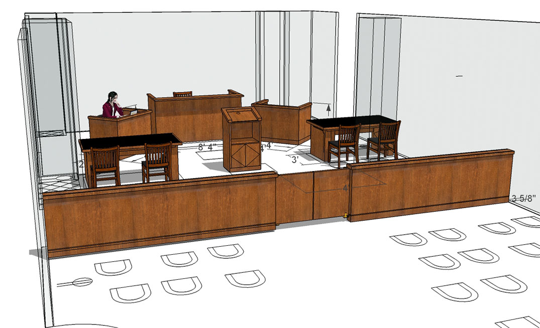 Courtroom Swinging Doors at Madeleine Frayne blog